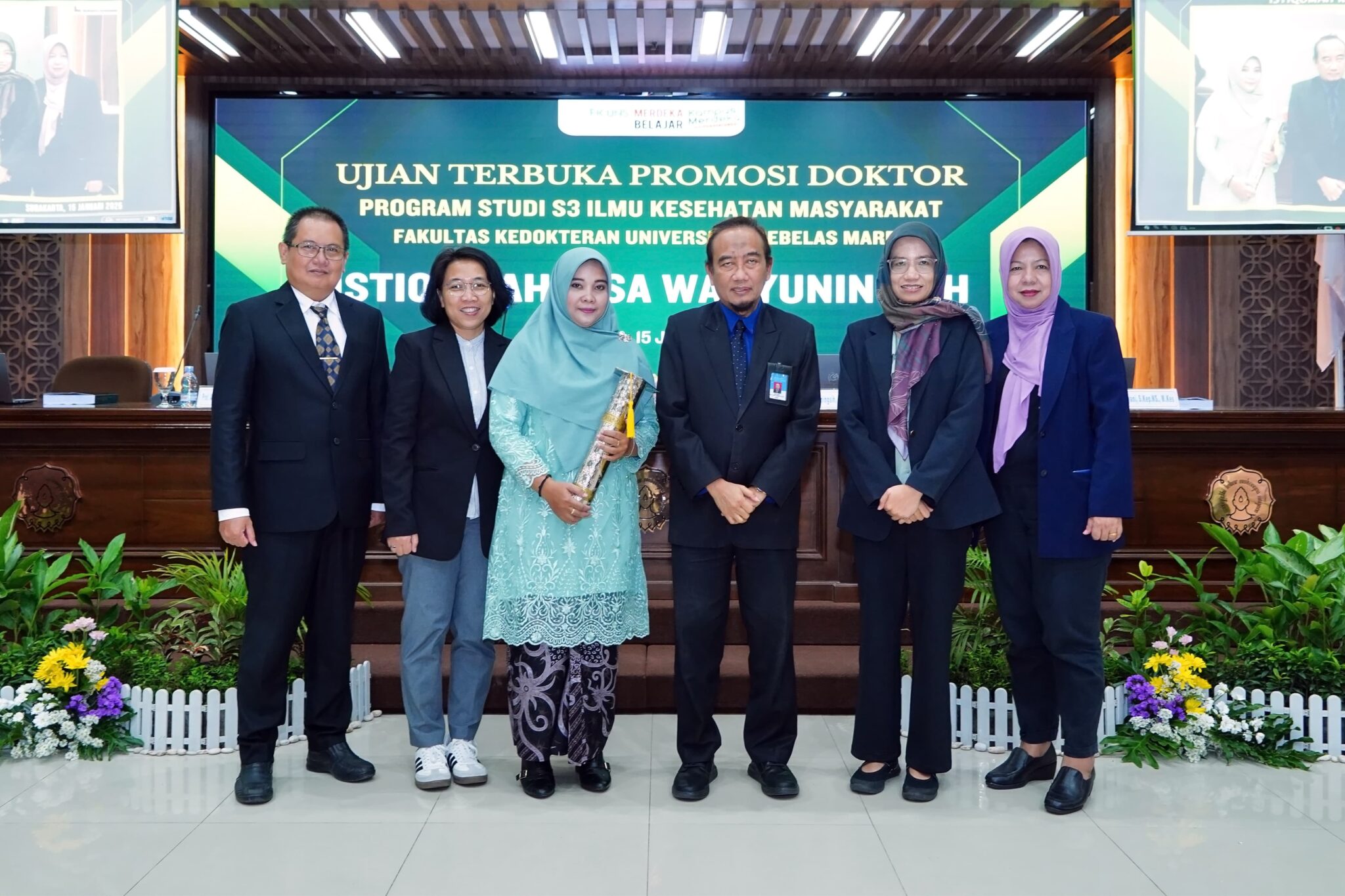 Ujian Terbuka Promosi Doktor atas nama Dr. Istiqomah Risa Wahyuningsih, SST., M.Kes – Prodi S3 ...